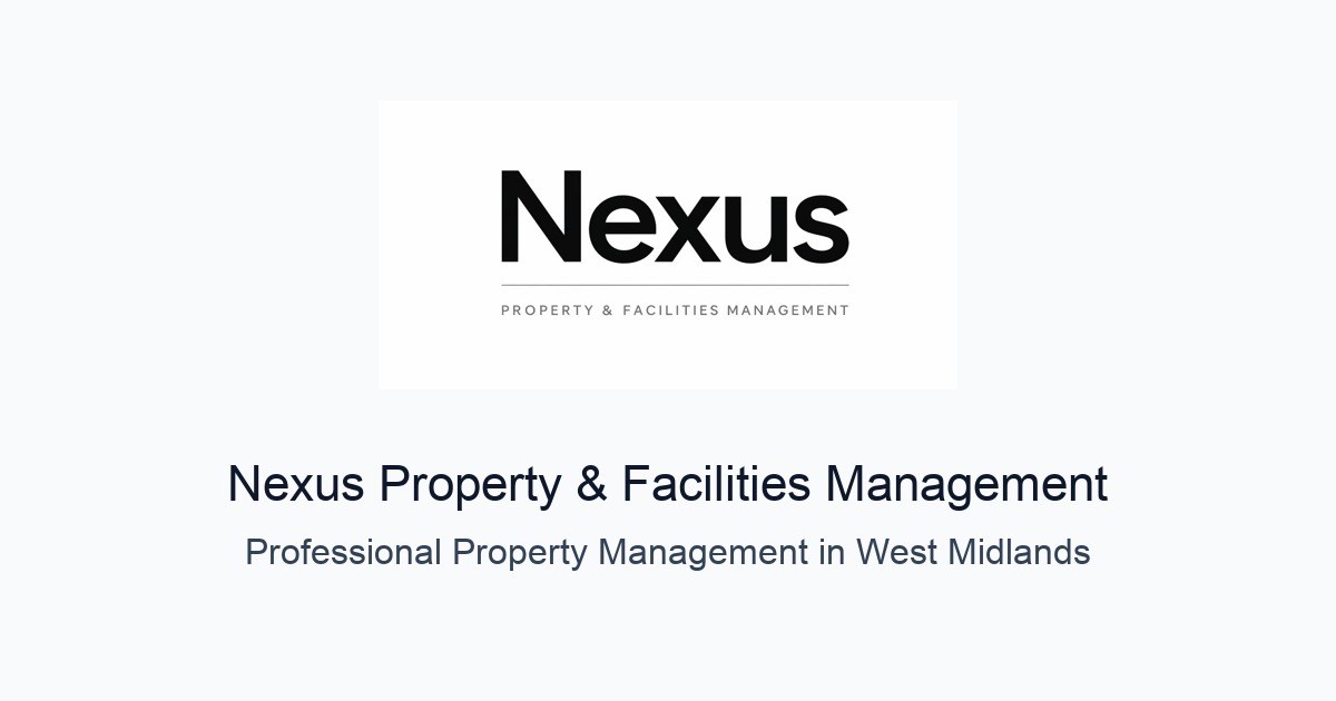 Property Management Birmingham & West Midlands | Nexus